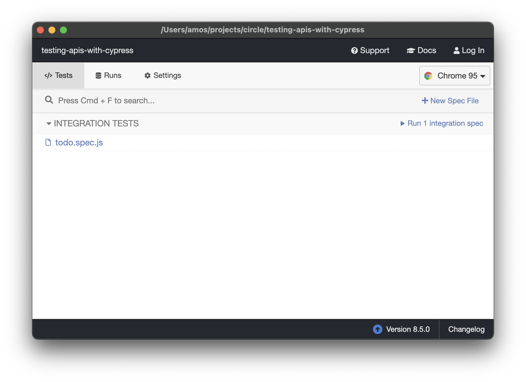 Testing an API with Cypress | CircleCI